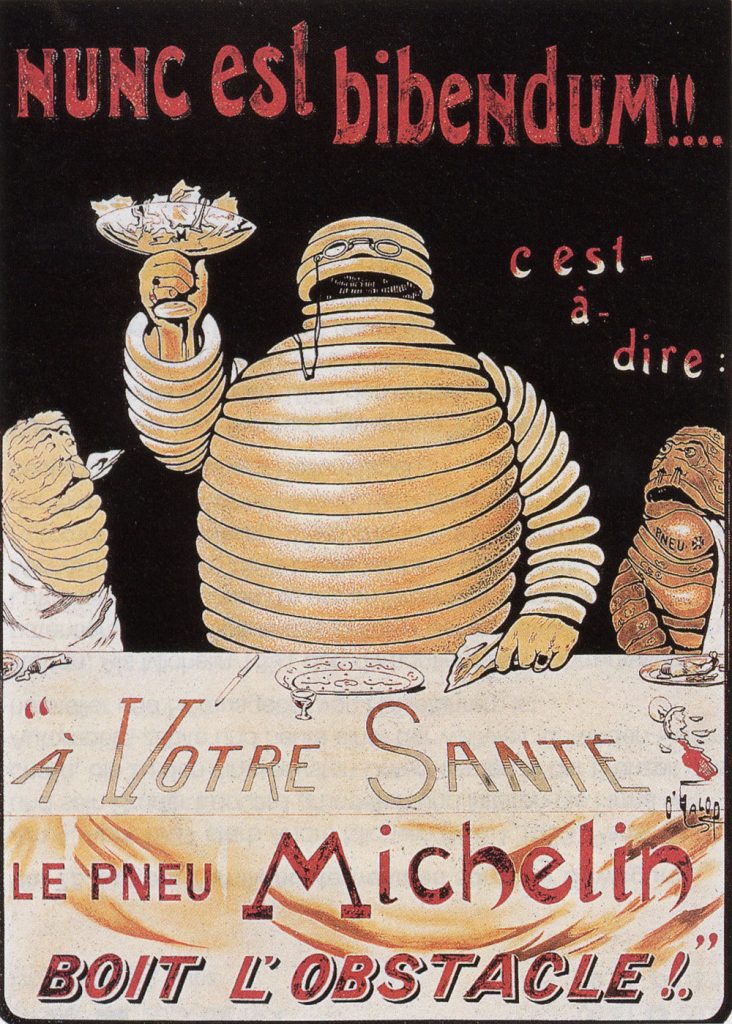 Bibendum: la historia del famoso muñeco de Michelín