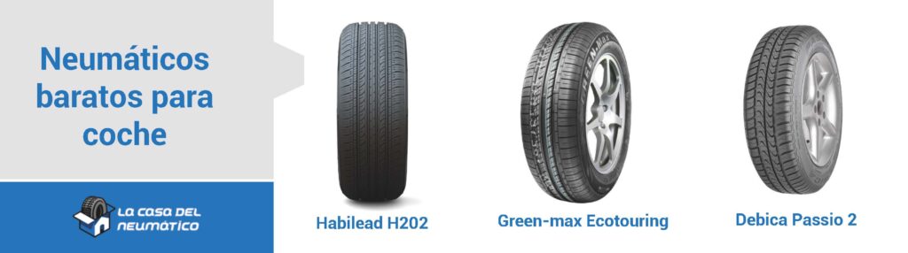Neumáticos más baratos de coche, moto, 4x4 y furgoneta